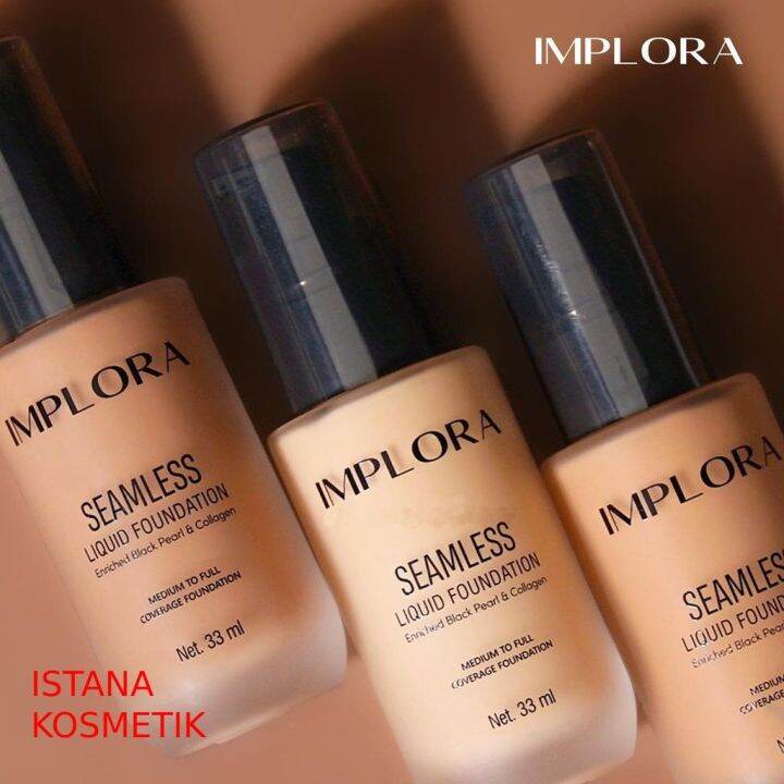 IMPLORA LIQUID FOUNDATION | Lazada Indonesia