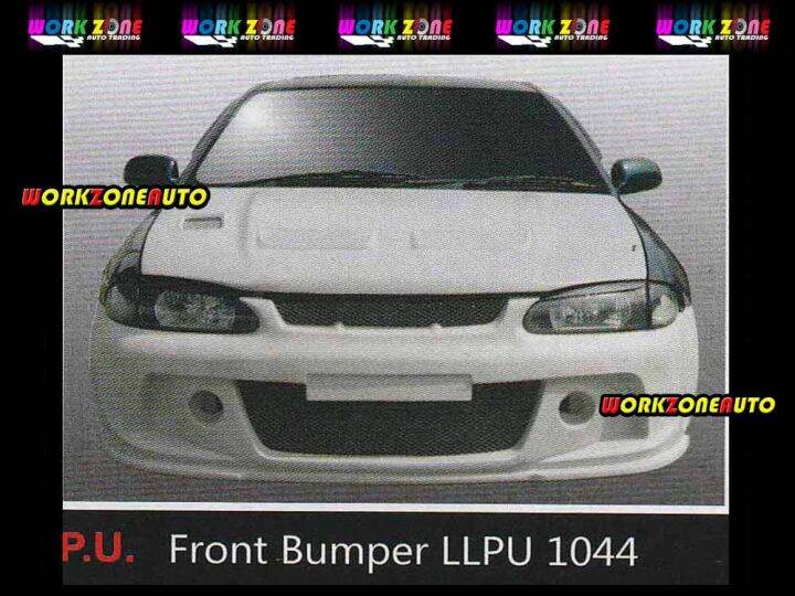 LLPU1044SPORTLIGHT(TB3002) Proton Wira Satria PU Front Bumper with ...