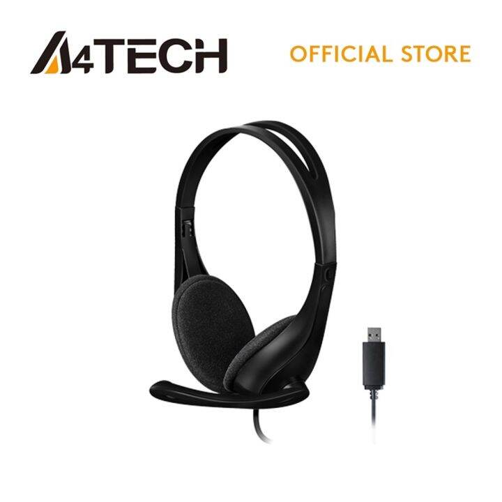 A4Tech HU-9 Omnidirectional Noise-canceling Mic. USB Headset | Lazada PH