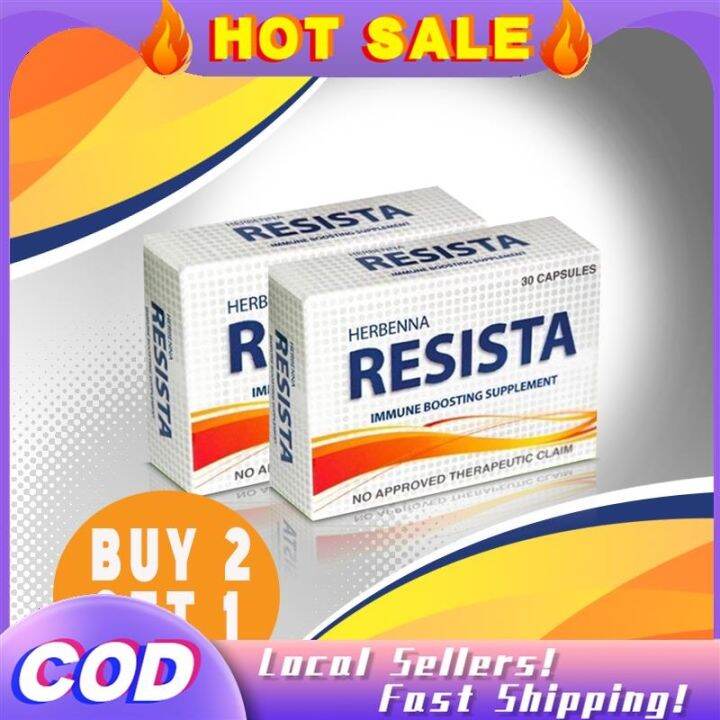 【COD/READY】 RESISTA Immune Boosting Supplement for men and women 30 ...