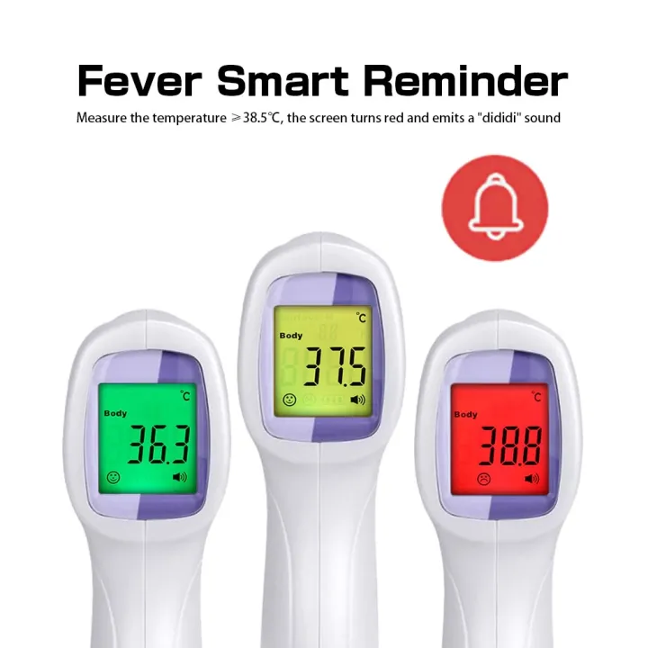 New Infrared Forehead Thermometer Non- Contact - Thermal Gun Scanner ...