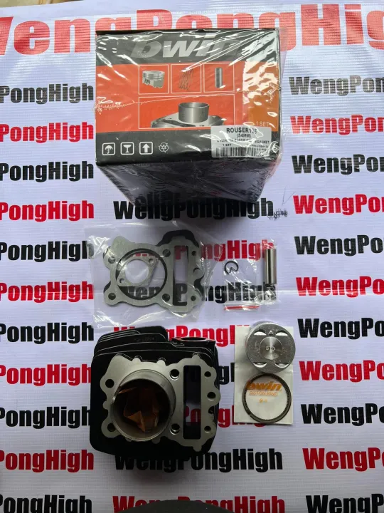 CYLINDER BLOCK SET ROUSER 135 54MM WITH GASKET BWIN BRAND | Lazada PH