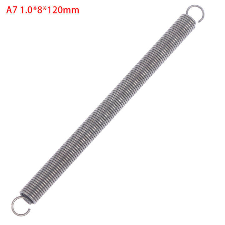 1Pc Extension Tension Spring Springs Steel Hook Expansion Spring Wire ...