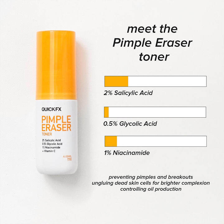 QUICKFX Pimple Eraser Toner 30ml | Lazada PH