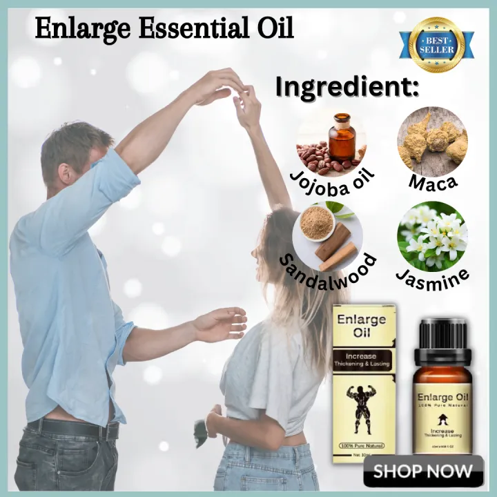 BEST SELLING!! Enlarge OIL 100% Natural Herbal Enlargement Essential ...