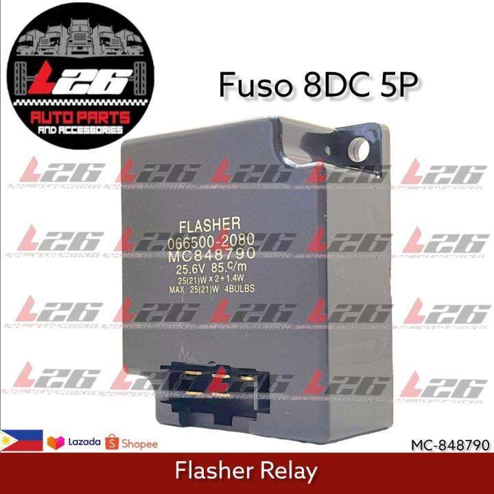 Flasher Relay for Fuso 8DC 6P 24v VB-606 MC-848797 | Lazada PH