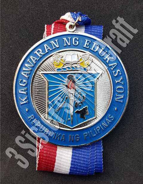 Medals Silver ( Kagawaran 6cm ) DEPED | Lazada PH