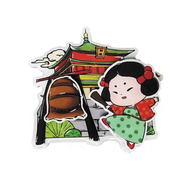 Xi 'an Museum Tang Xiaoxilang Chang 'an Fridge Magnet Punch Clock Tower ...
