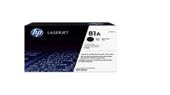 HP 81A Black Original LaserJet Toner Cartridge (CF281A) | Lazada PH