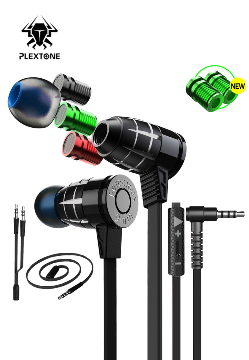 Plextone G25 III Adjustable Dual Variable Sound With 3 Tuner - Black ...