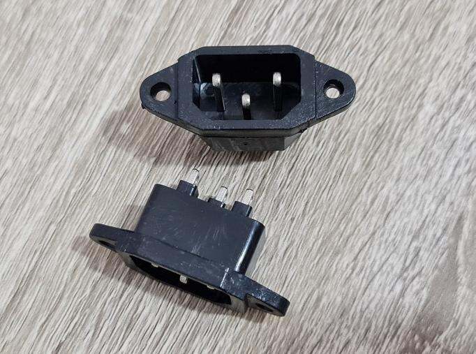 SOCKET KABEL POWER AC MALE 3 LUBANG PIN PSU KOMPUTER PC CPU TERMINAL ORIGINAL | Lazada Indonesia