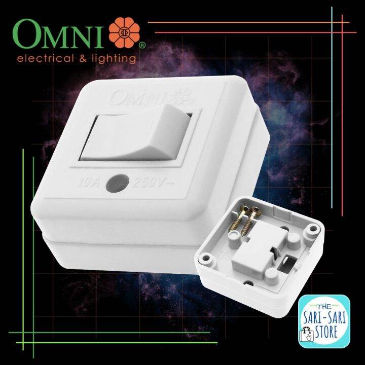 OMNI Surface Mounted Convenience Switch WSS 003 | Lazada PH
