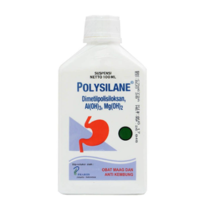 Polysilane Sirup Cair 100 Ml Suspensi Maag Syrup | Lazada Indonesia