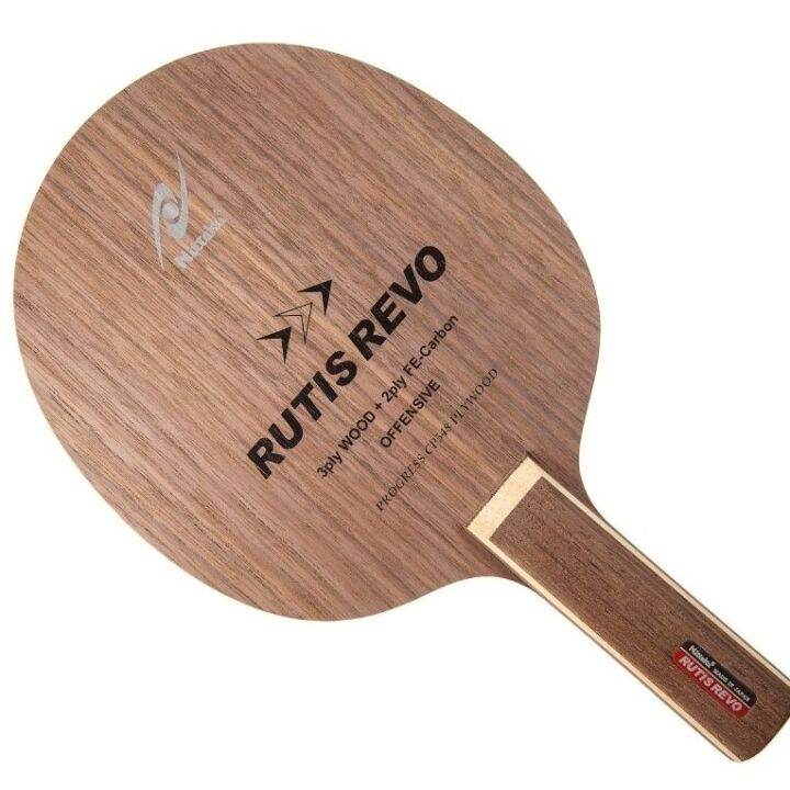 Nittaku NITTAKU RUTIS REVO Five-Layer Carbon Fiber Ping Pong Paddle ...