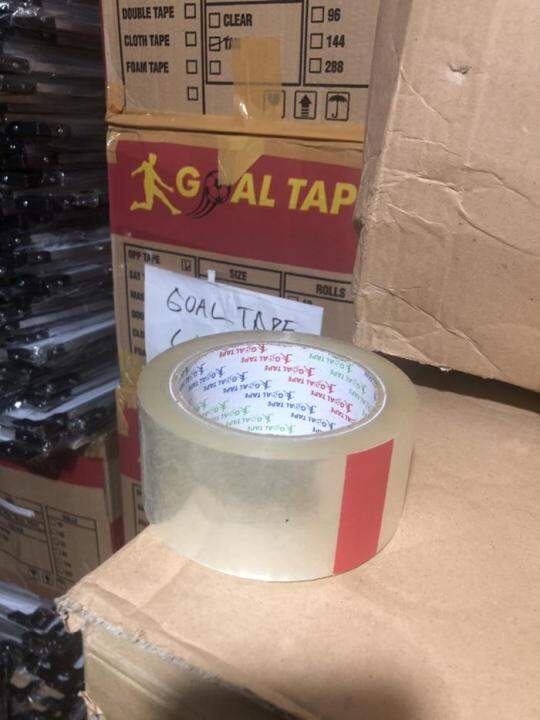 1 PCS Lakban goal tape bonus 1 biji pulpen pembelian 5 biji 45mm 2 inch ...