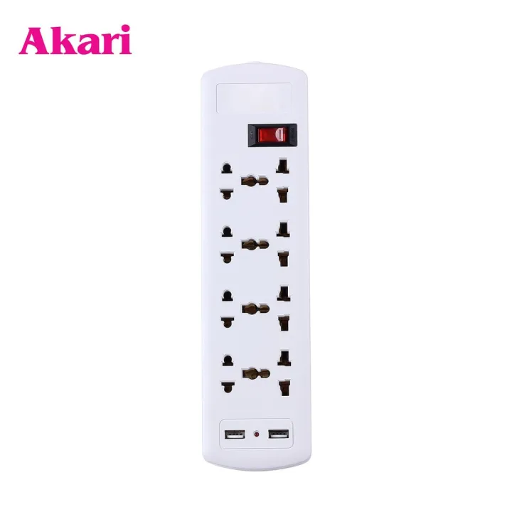Akari 8 Gang Extension Cord (AEC-H1013) | Lazada PH