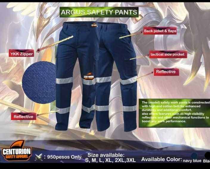 BADANG REFLECTORIZED CARGO SAFETY PANTS | Lazada PH