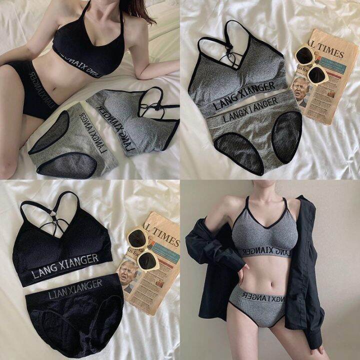 [ส่งเร็วพิเศษ!] BBboyy BS01🎁เซ็ทชุดชั้นใน กางเกงใน เสื้อชั้นใน สปอตบรา บราไร้โครง ชุุดชั้นในผ้า ...