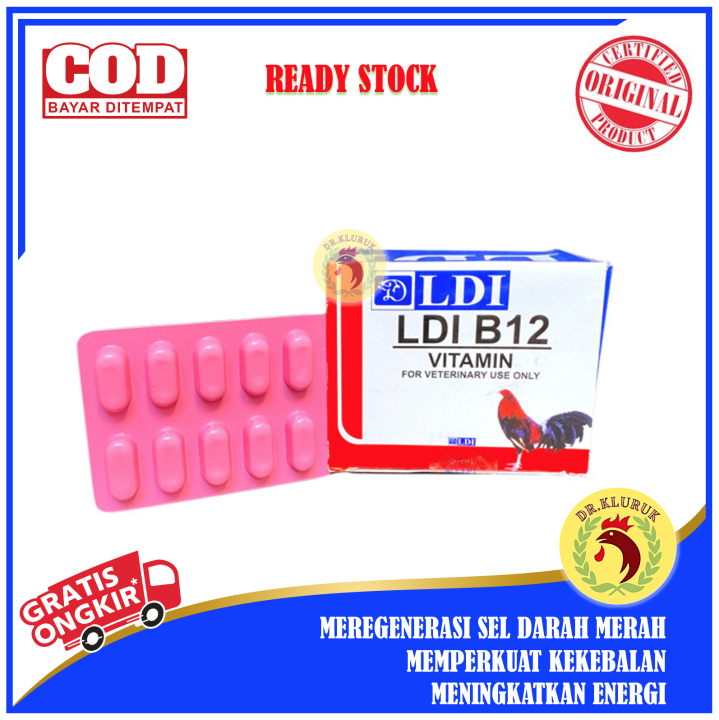 LDI B12 Vitamin Suplemen Ayam Philipines | Lazada Indonesia