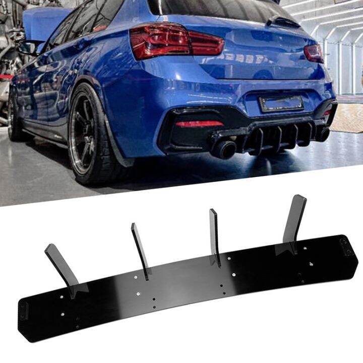 Rear Bumper Diffuser Spoiler Lip for BMW 1 Series F20 LCI M140I M Tech ...