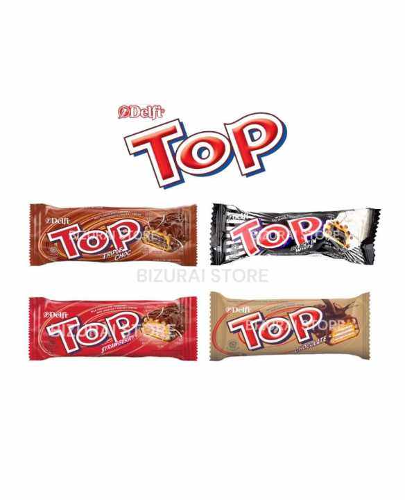 Delfi TOP Wafer 9gr / Snack Wafer Cemilan / Jajanan Wafer | Lazada ...