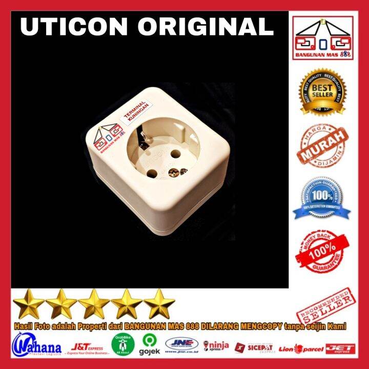 Stop Kontak Uticon 1 Lubang - Terminal UTICON - Stop kontak uticon ...