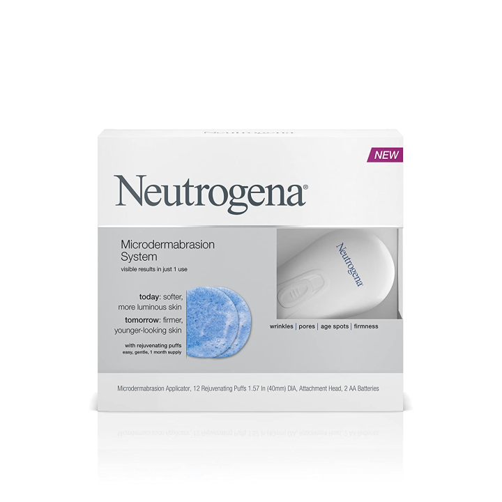 Neutrogena Microdermabrasion System Applicator with 12 Rejuvenating ...
