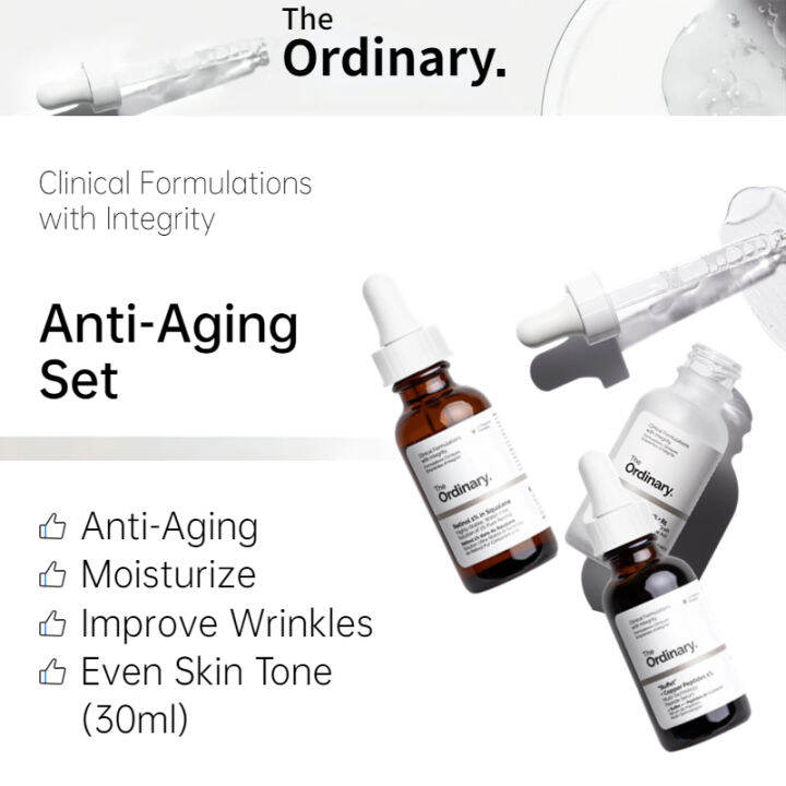 The Ordinary Anti-Aging Set | Lazada PH