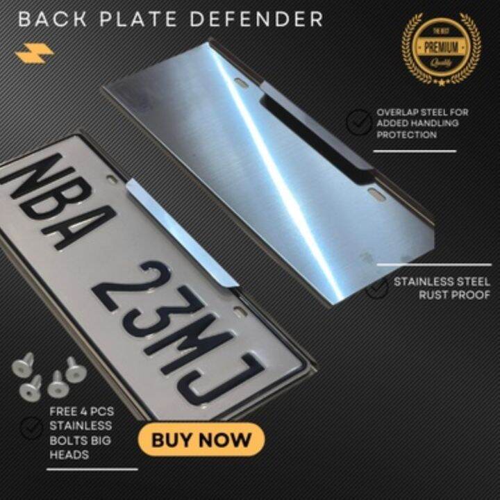 VERSATILITY Back Plate Holder Defender Car License Plate Accessories 1 ...