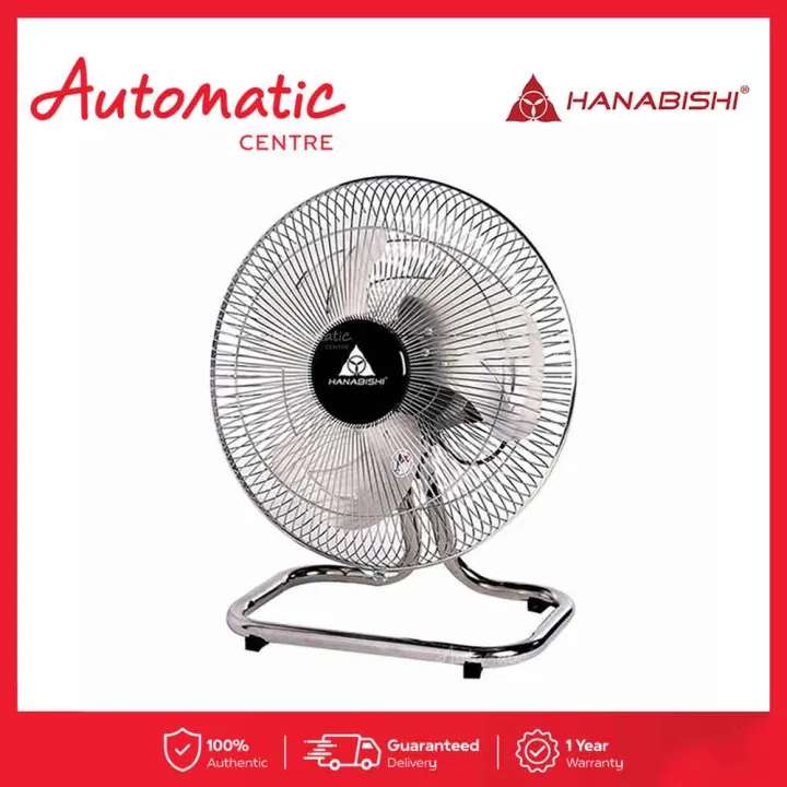 Hanabishi HIFF1600 16-inch Floor Fan with Thermal Fuse | Lazada PH