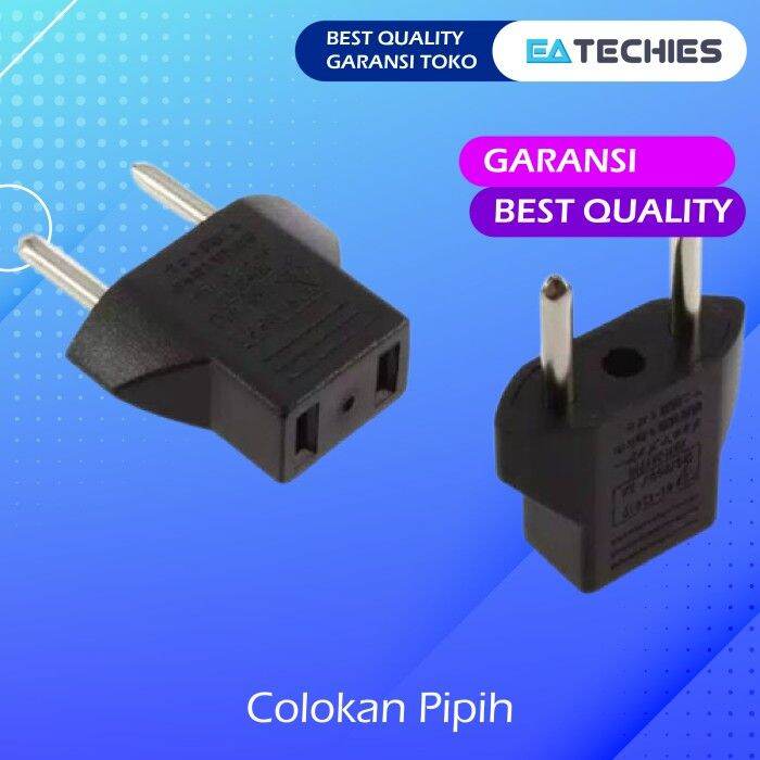 Over Steker Adaptor Colokan Pipih Gepeng Sambungan Ke Bulat Oversteker ...