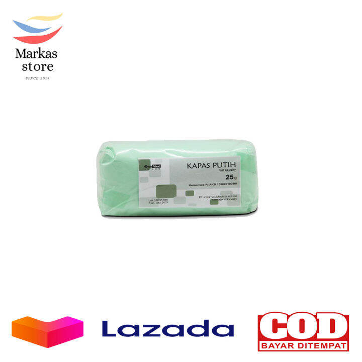 Kapas Putih Pembalut Onemed 25gram | Lazada Indonesia