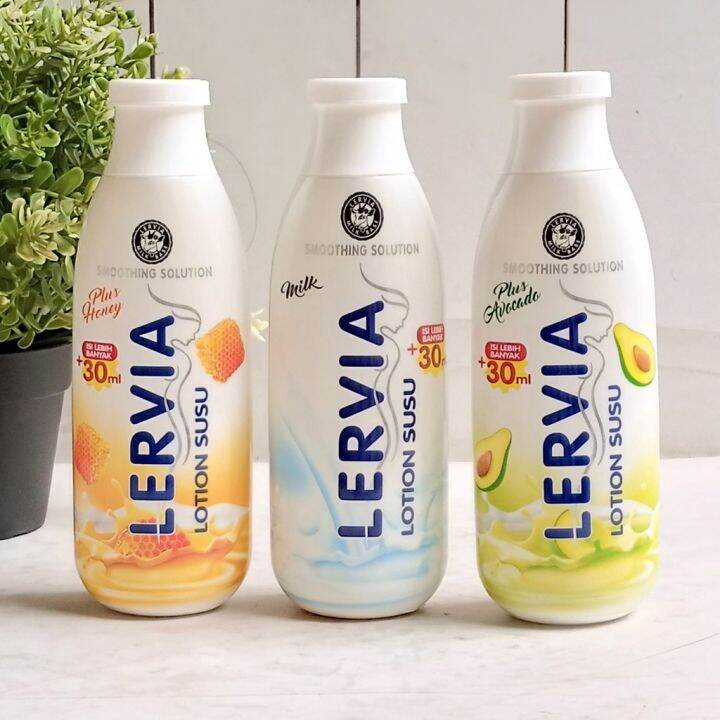 Lervia Lotion Susu Botol 200ml | Lazada Indonesia