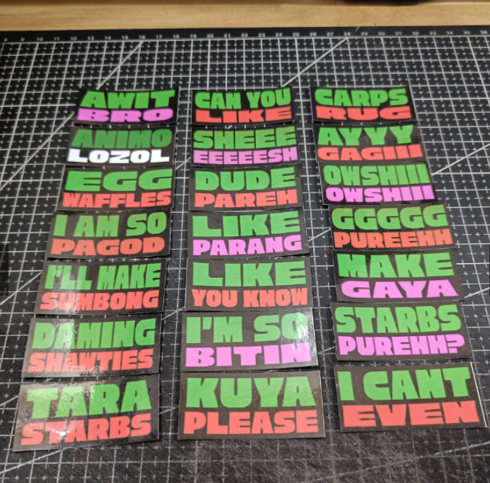 Conyo Jeepney Signboard Stickers for Tumbler/Laptop/Cellphone | Lazada PH