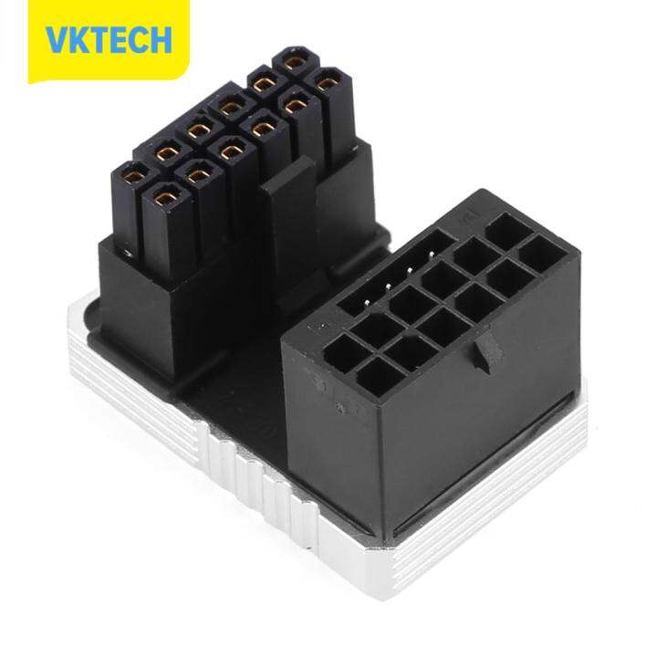 [Vktech] ATX3.0 Power Supply Adapter 16Pin 600W 180 Degree DIY Heat ...