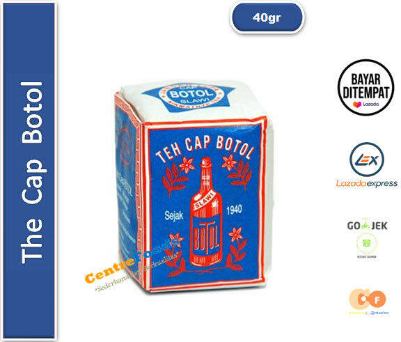 Teh Tubruk Tradisional | Cap Botol Biru 40gr [ Harga Per PCS ] | Lazada ...