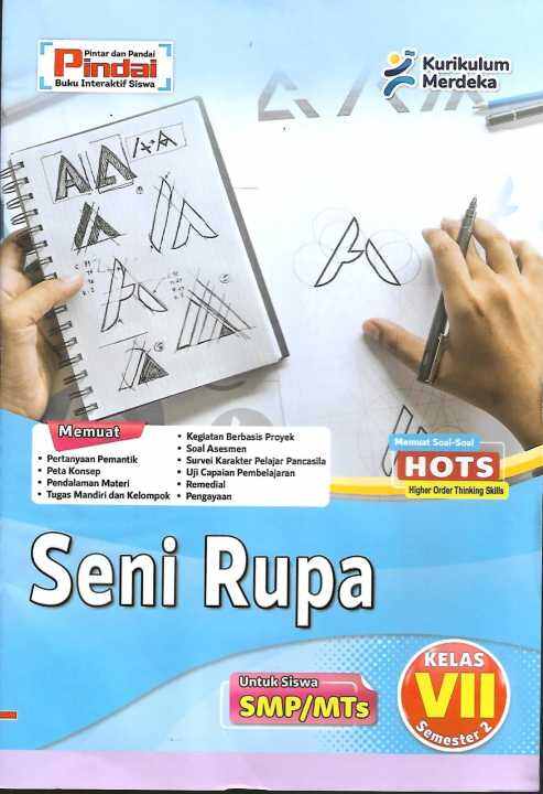 Buku LKS Seni Rupa kurikulum Merdeka Kelas 7 SMP/MTs Semester 2 | Lazada Indonesia