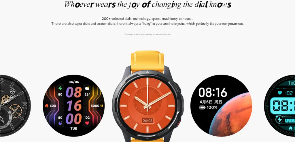 Xiaomi Watch S1 Active Smartwatch for sport [รับประกัน1ปี] Space Black ...