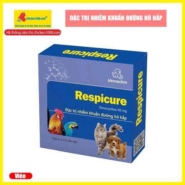 Thuốc Thú Y Respicure Vemedim Đặc Trị Ho, Suyễn, Sổ Mũi Ở Chim Cảnh ...
