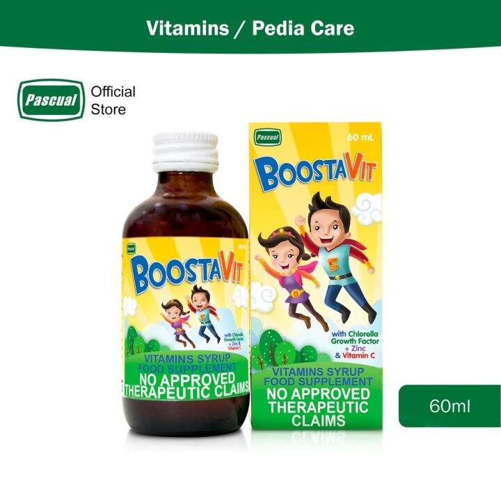 BoostaVit Multivitamins Syrup for Kids 60ml | Lazada PH