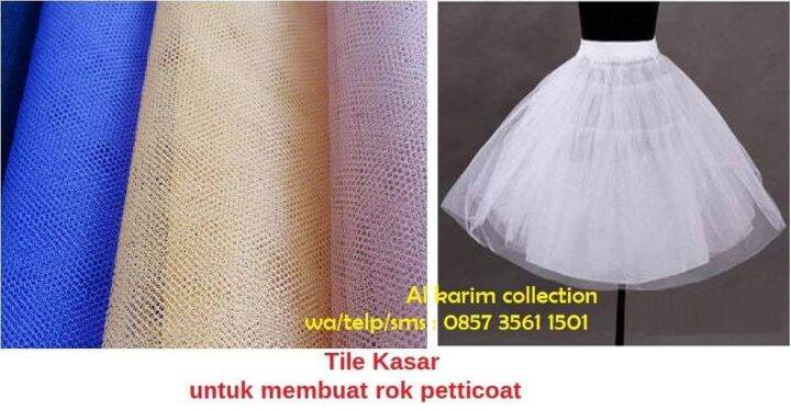 TILE KAKU UNTUK MEMBUAT ROK TUTU ATAU ROK MEKAR JAHIT | Lazada Indonesia