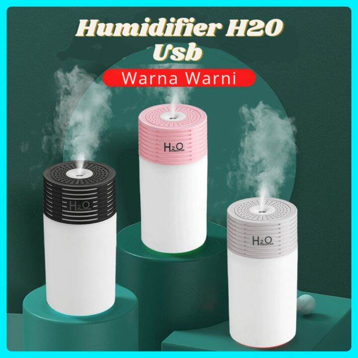 Humidifier Diffuser 301 ML Colorful LED Light USB Pengharum Pewangi ...