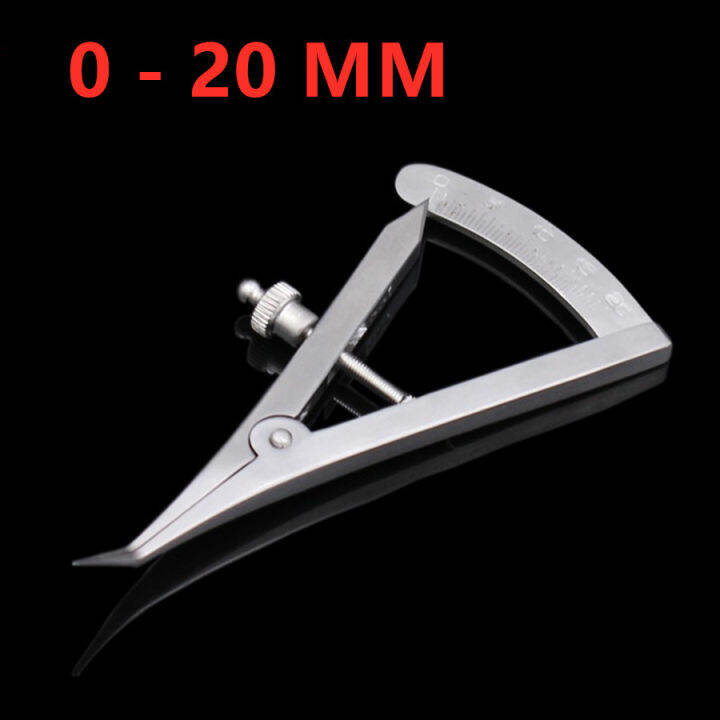 Dental Lab Instruments Implant Measure Gauge Curved Straight Head ...