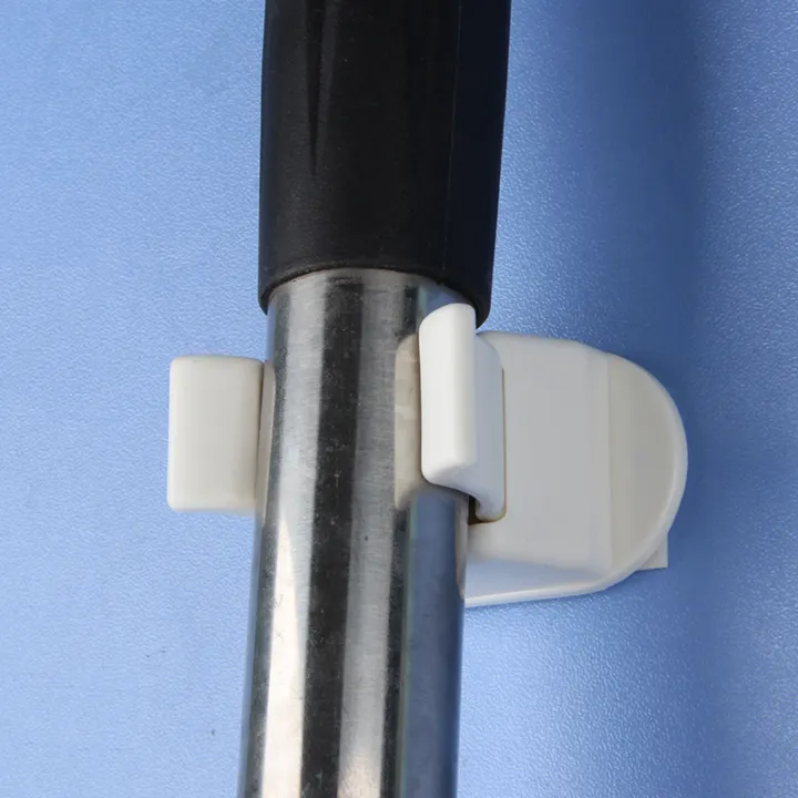 KM broom rack, mop stick rack, adhesive hanging clip, sticking coat ...