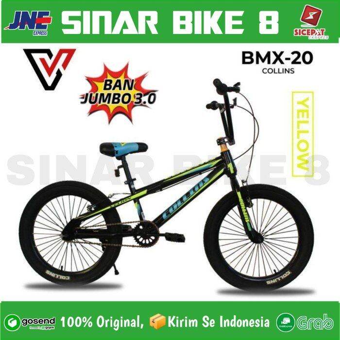 Sepeda Anak Laki Ukuran 20 Inch BMX VELION COLLINS Ban Jumbo 3.0 | Lazada Indonesia
