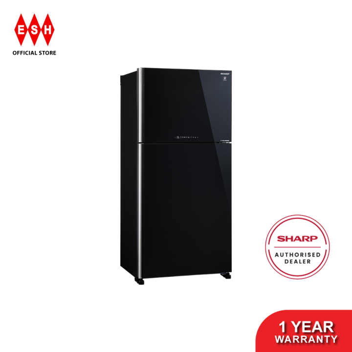 Sharp SJP882MFGK 720L Pelican Series 2 Door Refrigerator (Deliver ...