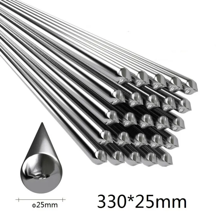 60pcs 330*2.5mm Aluminium Welding Low Temp Dura Easy Weld Rods Brazing ...