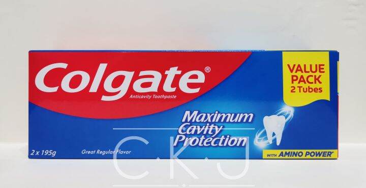 Colgate Great Regular Flavor Toothpaste 2 x 195g Twin Pack | Lazada PH