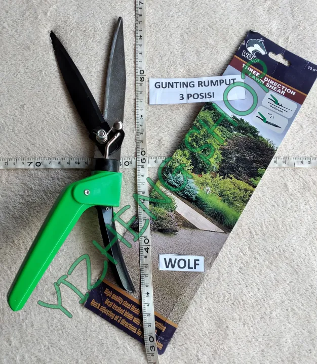 GUNTING RUMPUT 3 POSISI WOLF | Lazada Indonesia