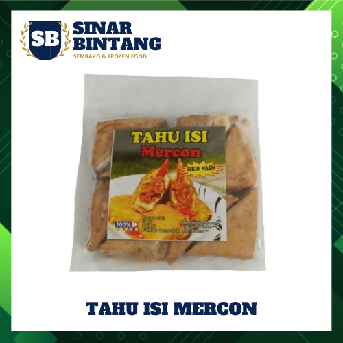 Tahu Mercon isi 8 - TOKO SINAR BINTANG | Lazada Indonesia